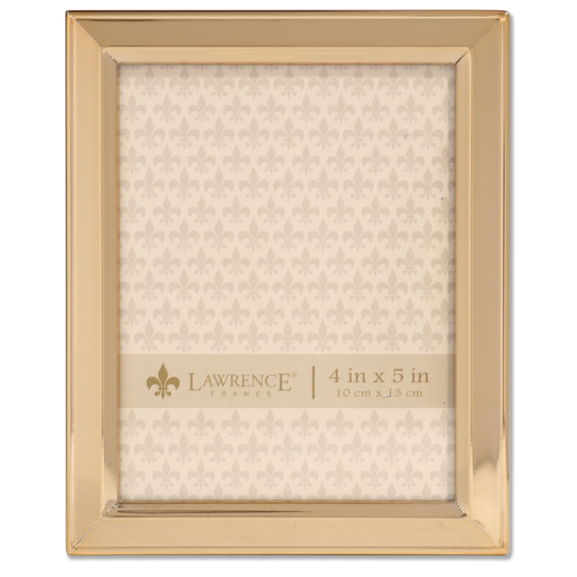 4x5 Gold Metal Picture Frame - Classic Bevel - Walmart.com