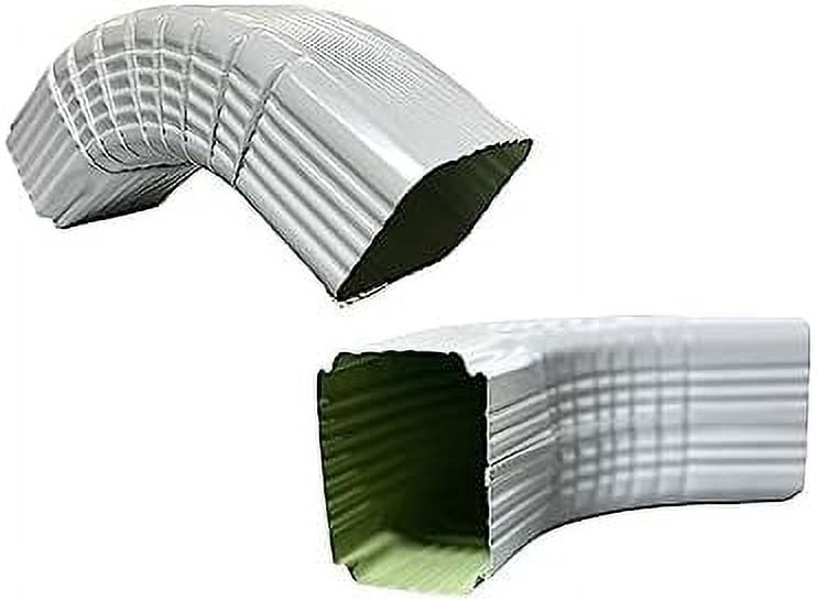 4x5 Gutter Downspout Elbow (A&B Elbows): Color Matched Installation ...
