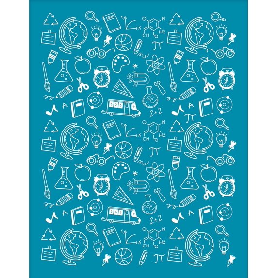 4x5 Inch Clay Stencils Back to School Silk Screen Printing Stencils ...