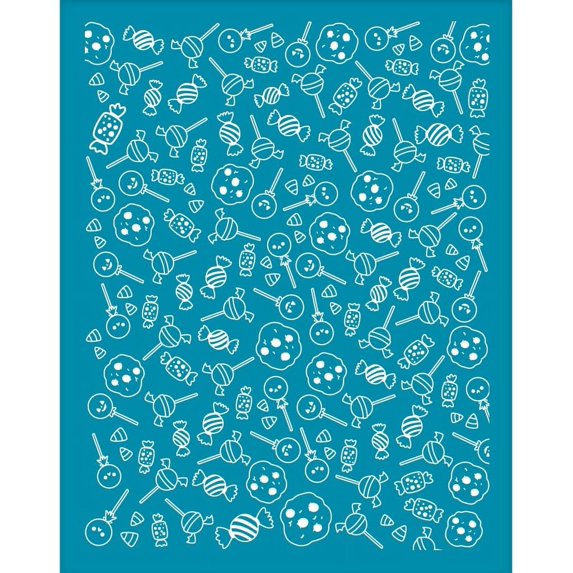 4x5 Inch Clay Stencils Silk Screen for Polymer Clay Candy Cookies Silk ...