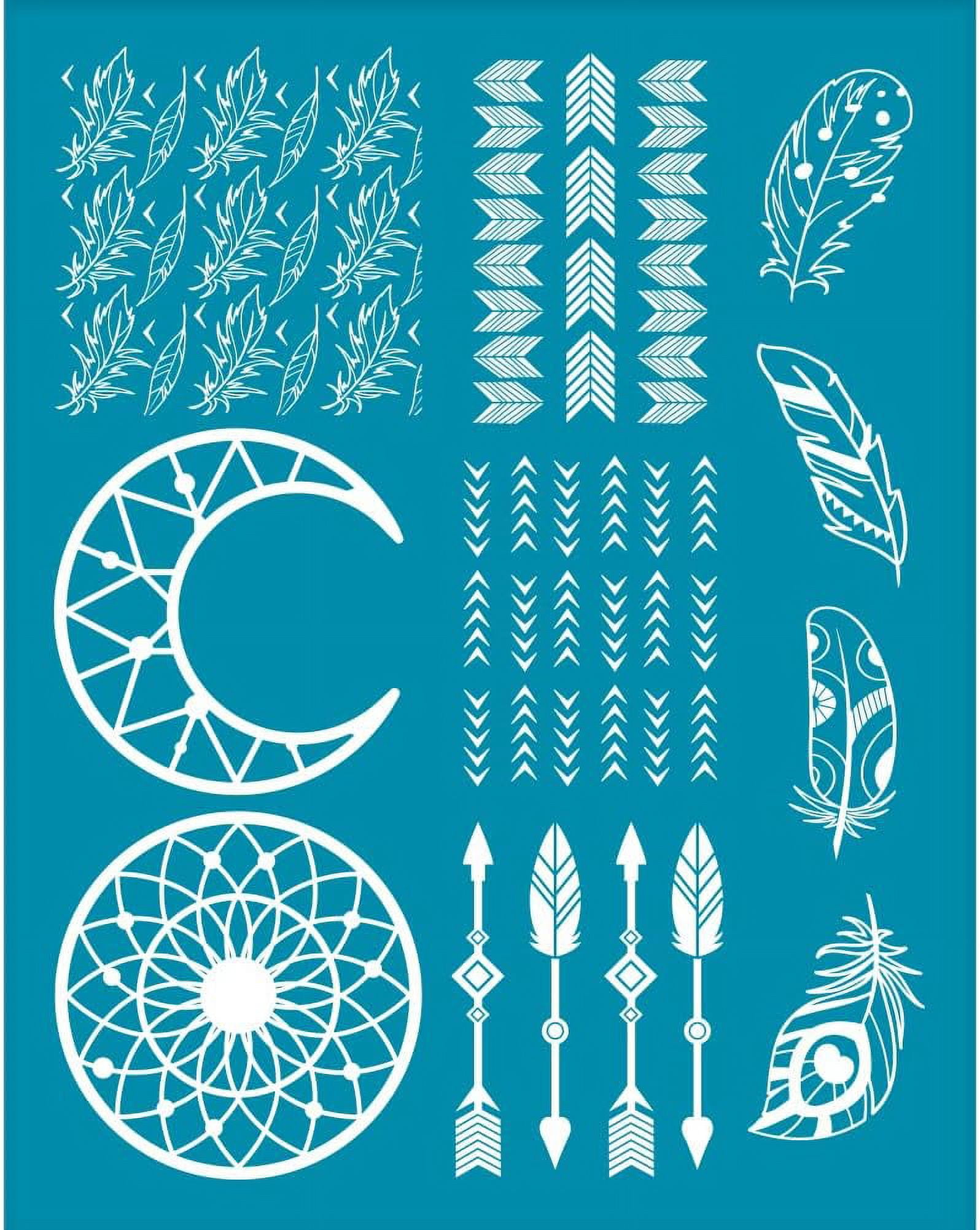 4x5 Inch Clay Stencils Woven Net Pattern Silk Screen for Polymer Clay ...