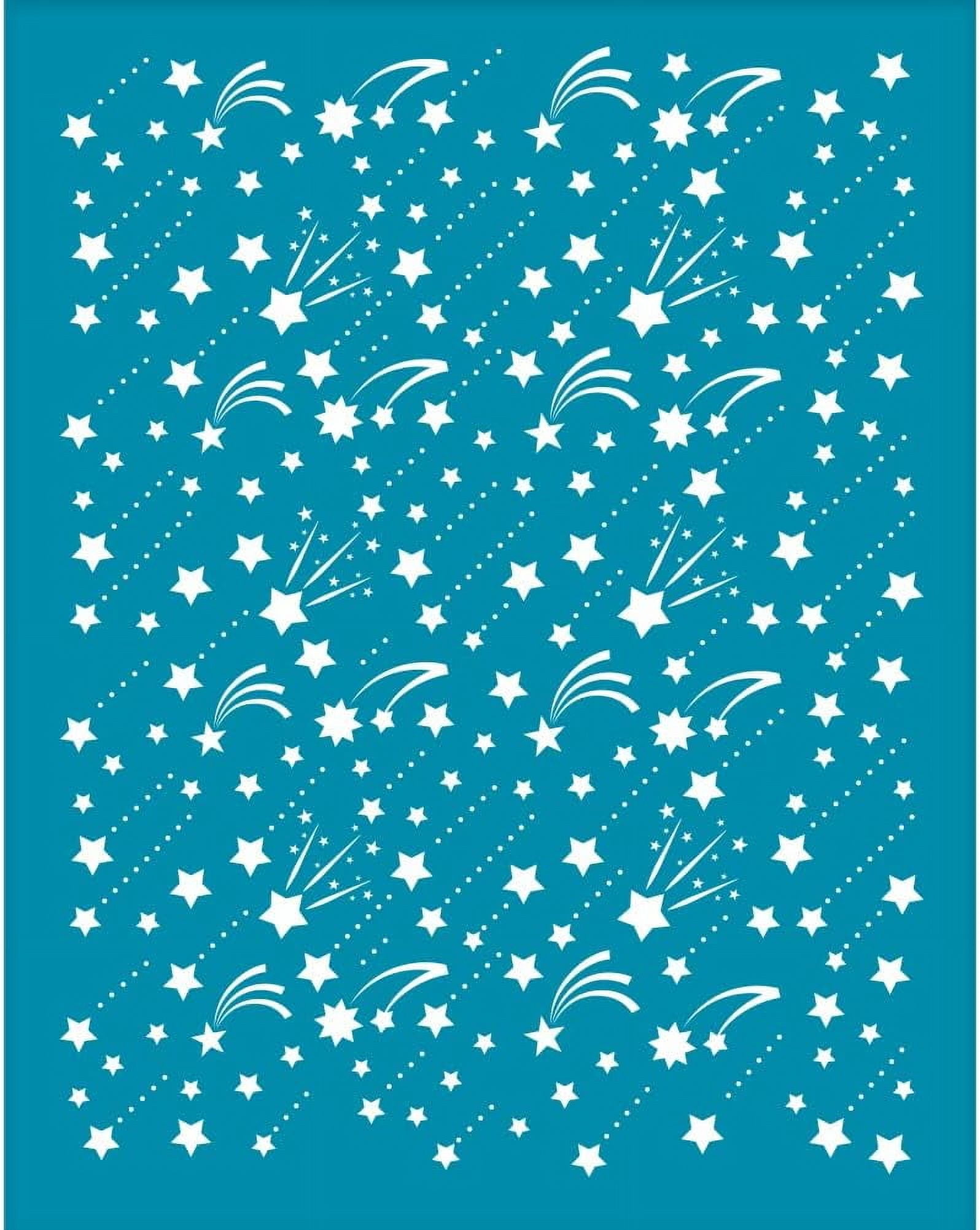 4x5 Inch Meteor Clay Stencils Silk Screen for Polymer Clay Shooting ...