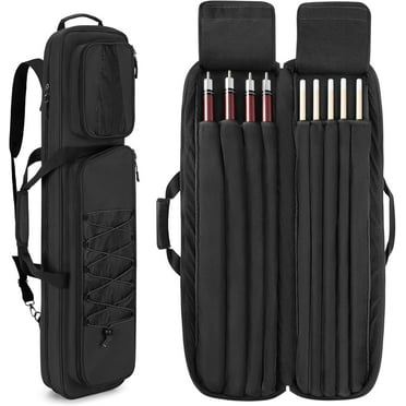 Vaula by Longoni Titan Billiard Pool Cue Soft Case, 2x4 Design, Grey ...
