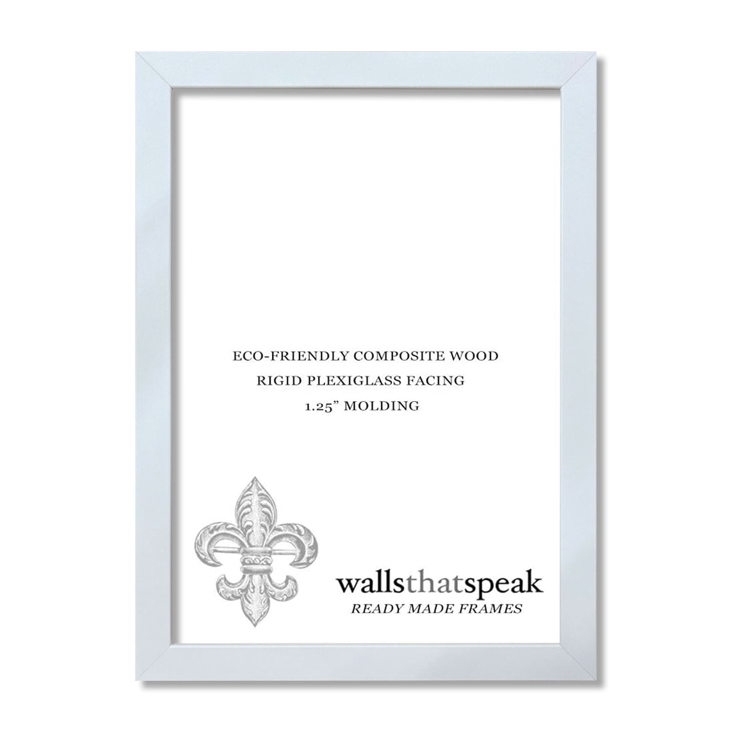 4x5 white Picture Frame for Puzzles Posters Photos or Artwork - Walmart.com