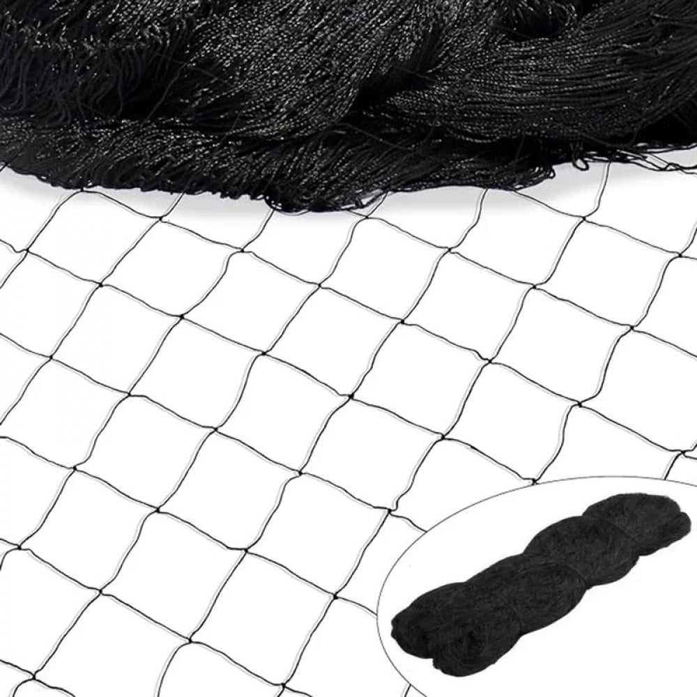 4x5m/ 5x20m Reusable Black Fruit Tree Netting, garden netting for ...