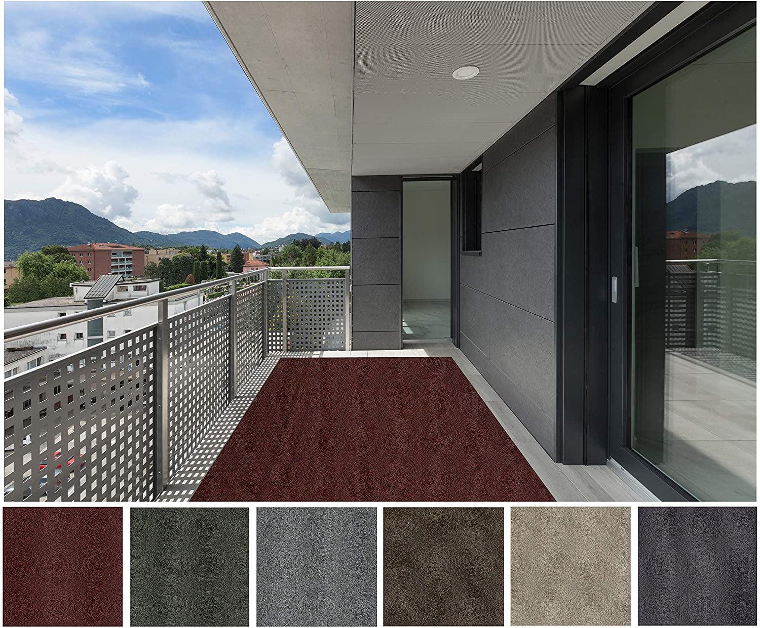 4x6' Barnside - Indoor Outdoor Area Rug Carpet Runners with a Premium ...