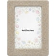 4x6 Beige Resin Picture Frames, Stone Look Decorative Rectangular Photo ...