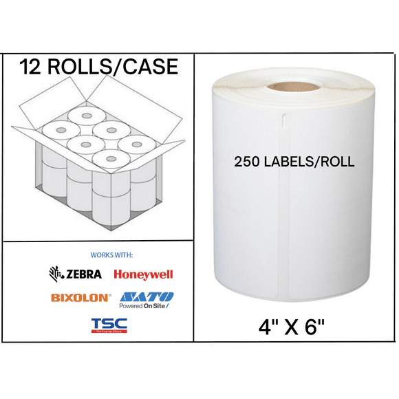 4x6 Thermal Label Roll