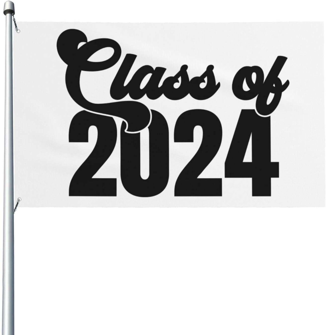 4x6 Class of 2024 Flag – Graduation Congrats Banner for Seniors, Party ...
