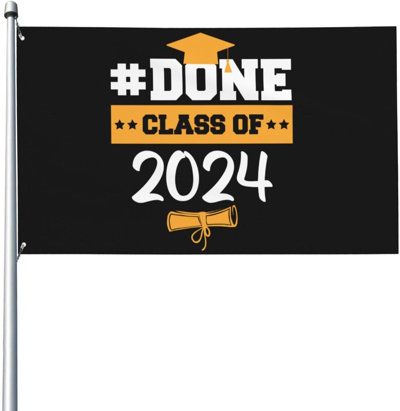 4x6 Class of 2024 Grad Flag – Congrats Senior Banner for Celebration ...