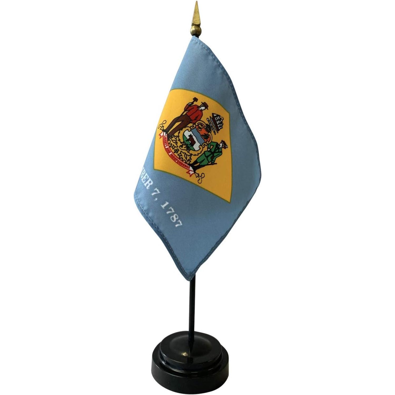 4x6 E-Gloss Delaware Stick Flag - Flag Only - Qty 6 - Walmart.com