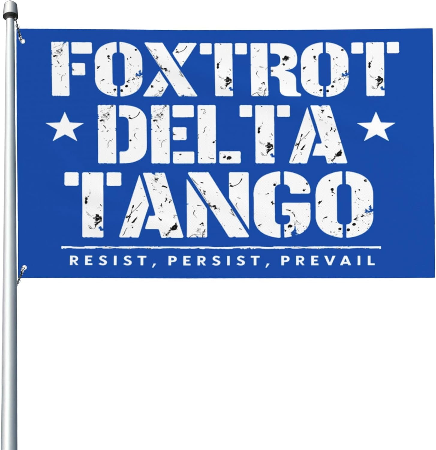 4x6 Feet Foxtrot Delta Tango FDT Flags for Outside Resist Persist ...