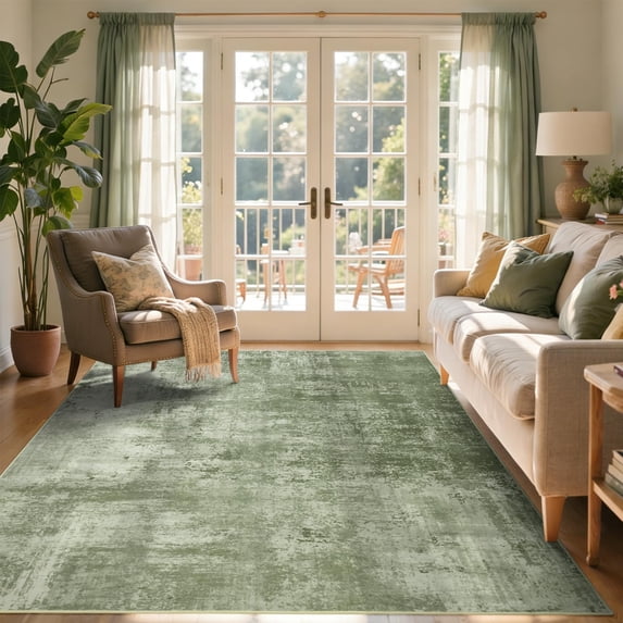 4x6 Ft Area Rugs For Living Room Soft Non-slip Washable Modern Abstract ...