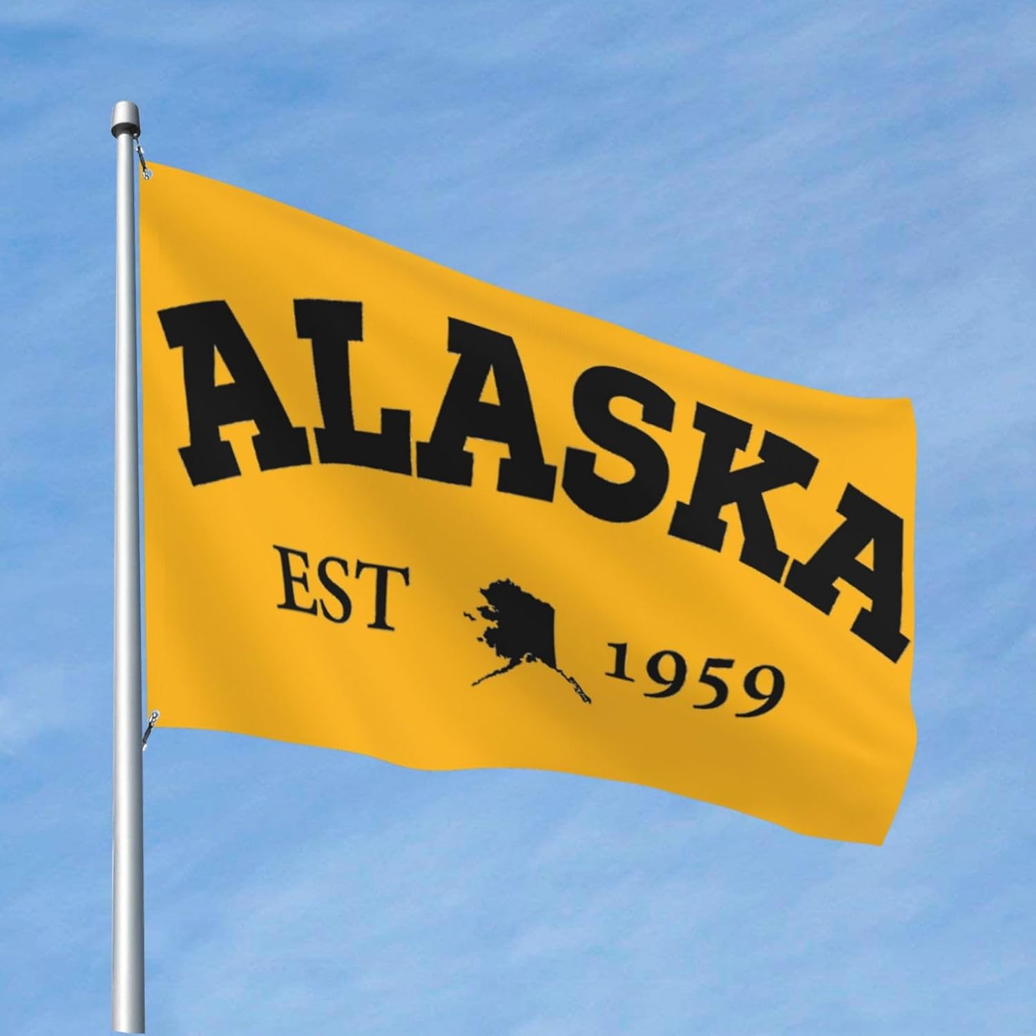 4x6 Ft Flags Alaska Est 1959 Flag Banner Tapestry Outdoor Garden Flag ...