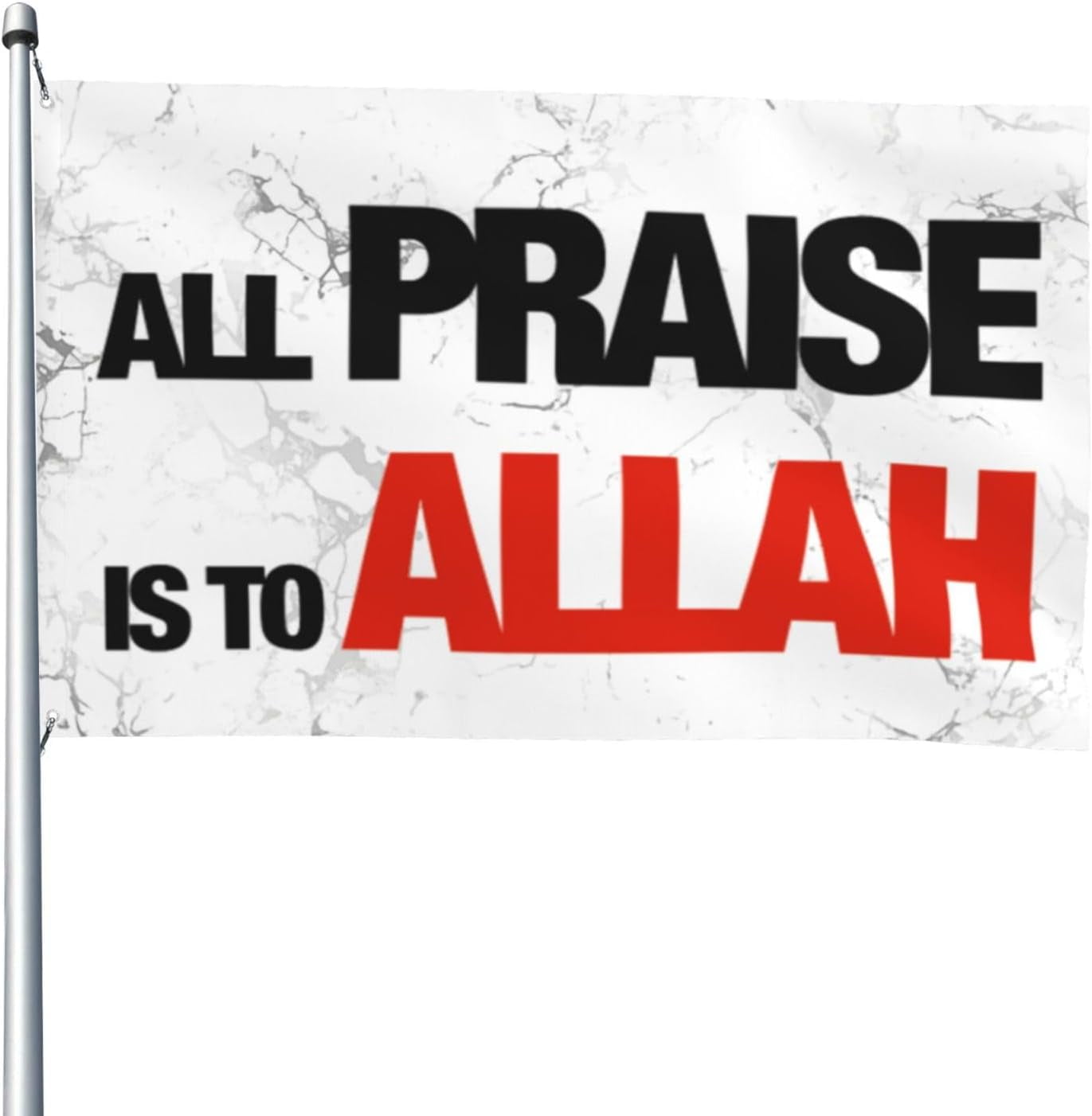 4x6 Ft Garden flag All Praise is to Allah Alhamdulillah Flag American ...
