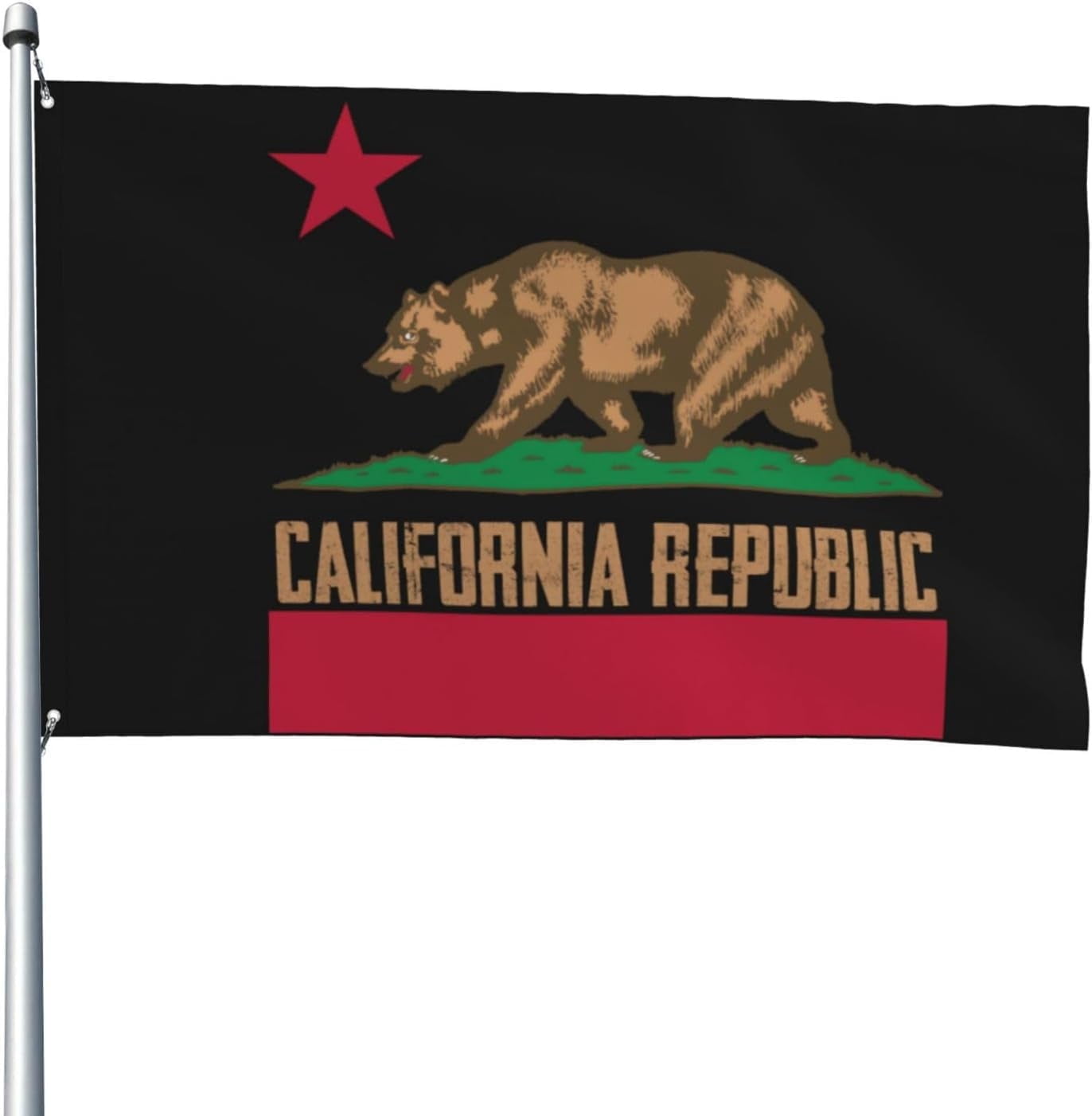 4x6 Ft Garden flag California Republic Flag American flag Funny House ...