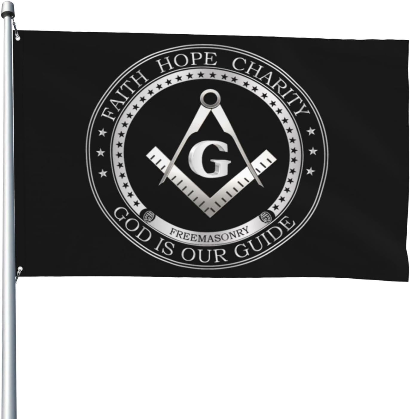 4x6 Ft Garden flag Masonic Flag American flag Funny House Outdoor ...