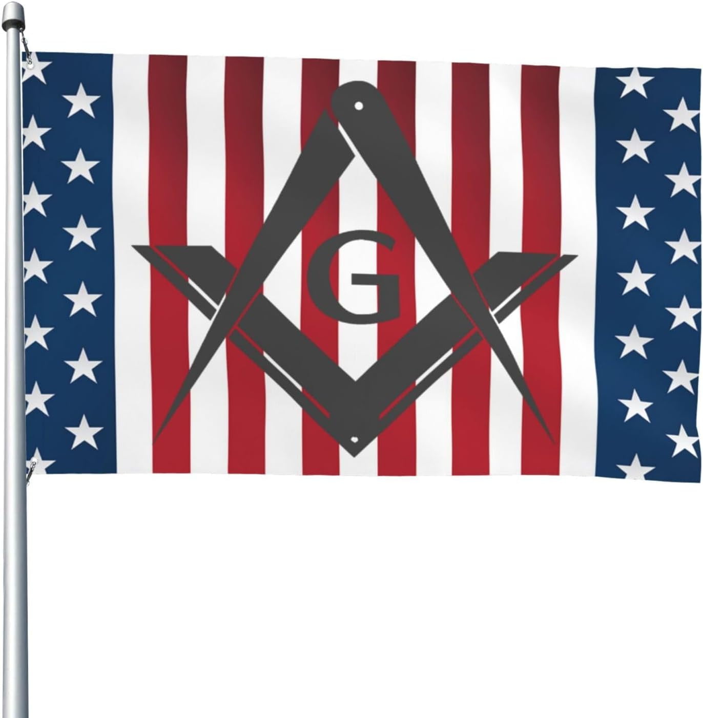 4x6 Ft Garden flag Masonic Flag American flag Funny House Outdoor ...