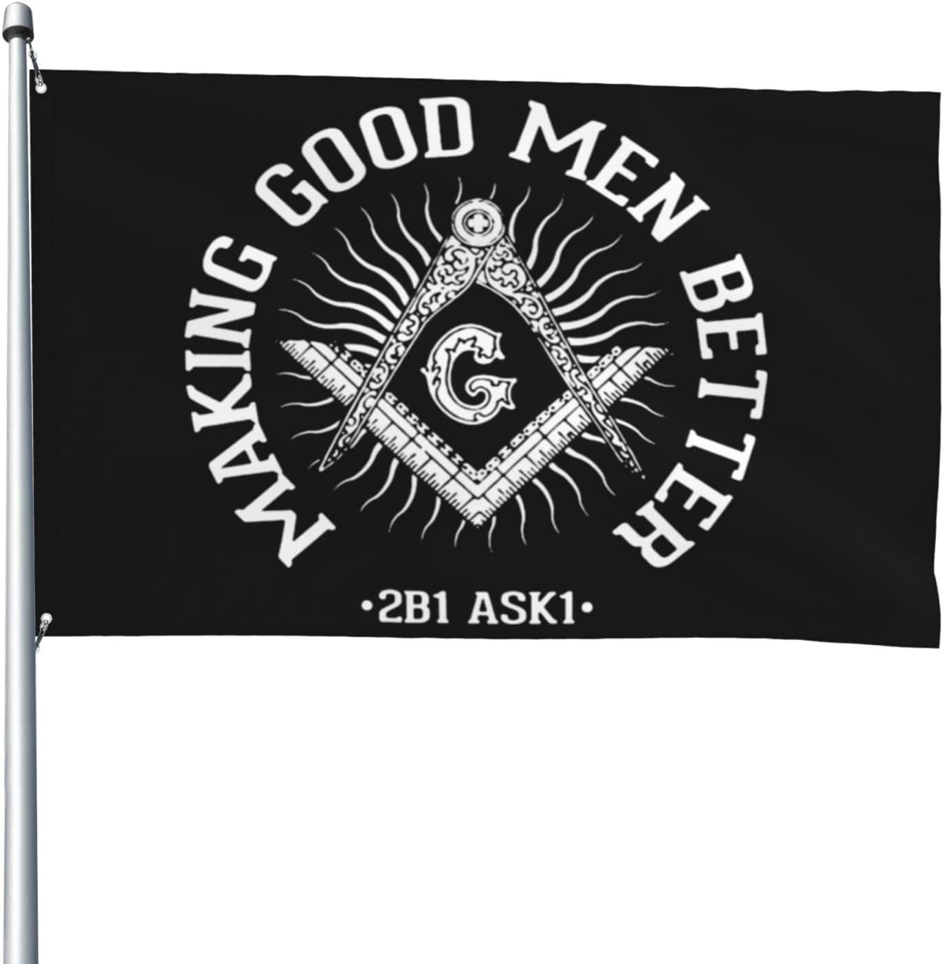 4x6 Ft Garden flag The Midnight Freemasons Making good men better Flag ...