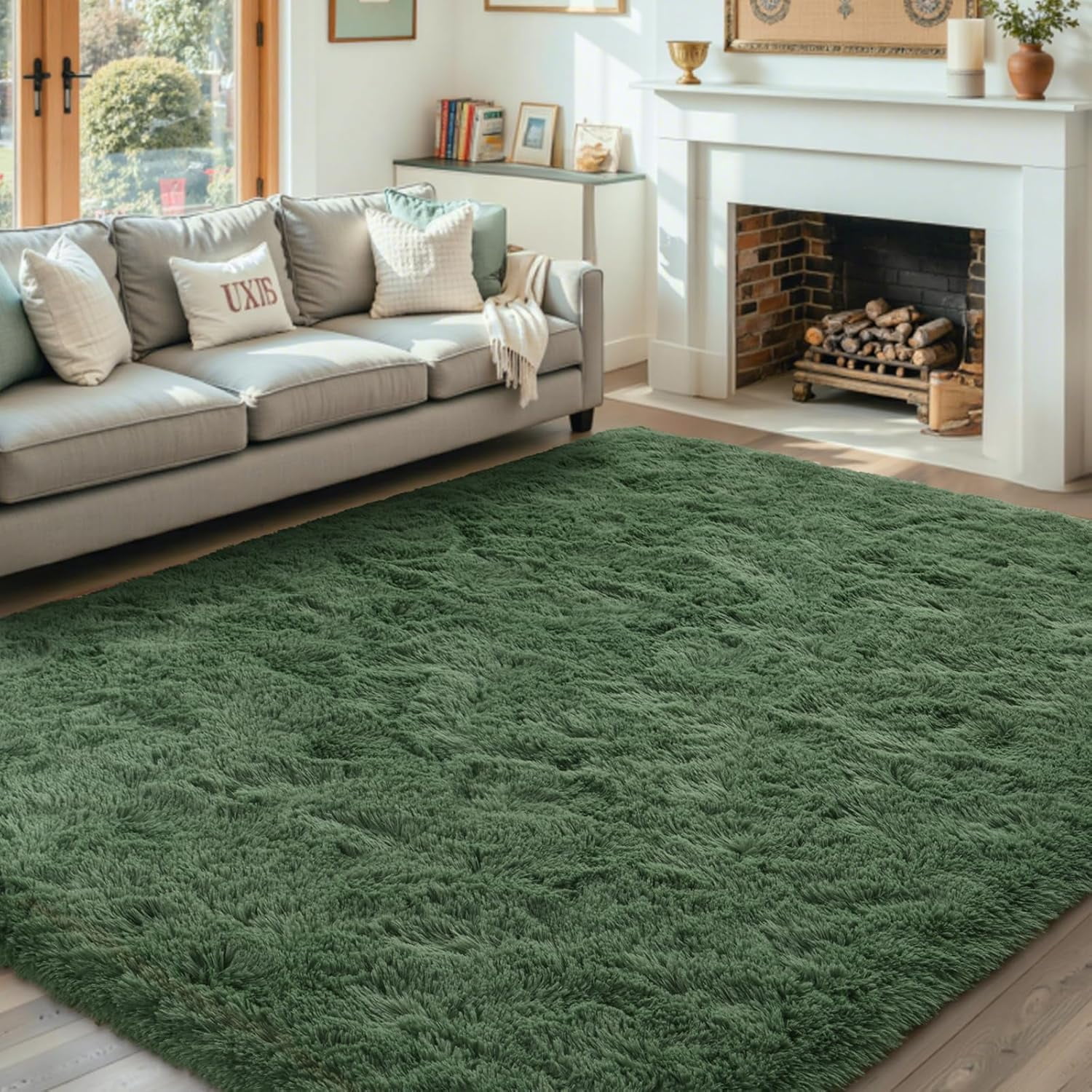 4x6 Ft Shag Area Rug, Ultra Soft Fluffy Furry Rugs for Living Room ...
