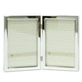 4x6 Hinged Double Silver Standard Metal Picture Frame - Walmart.com