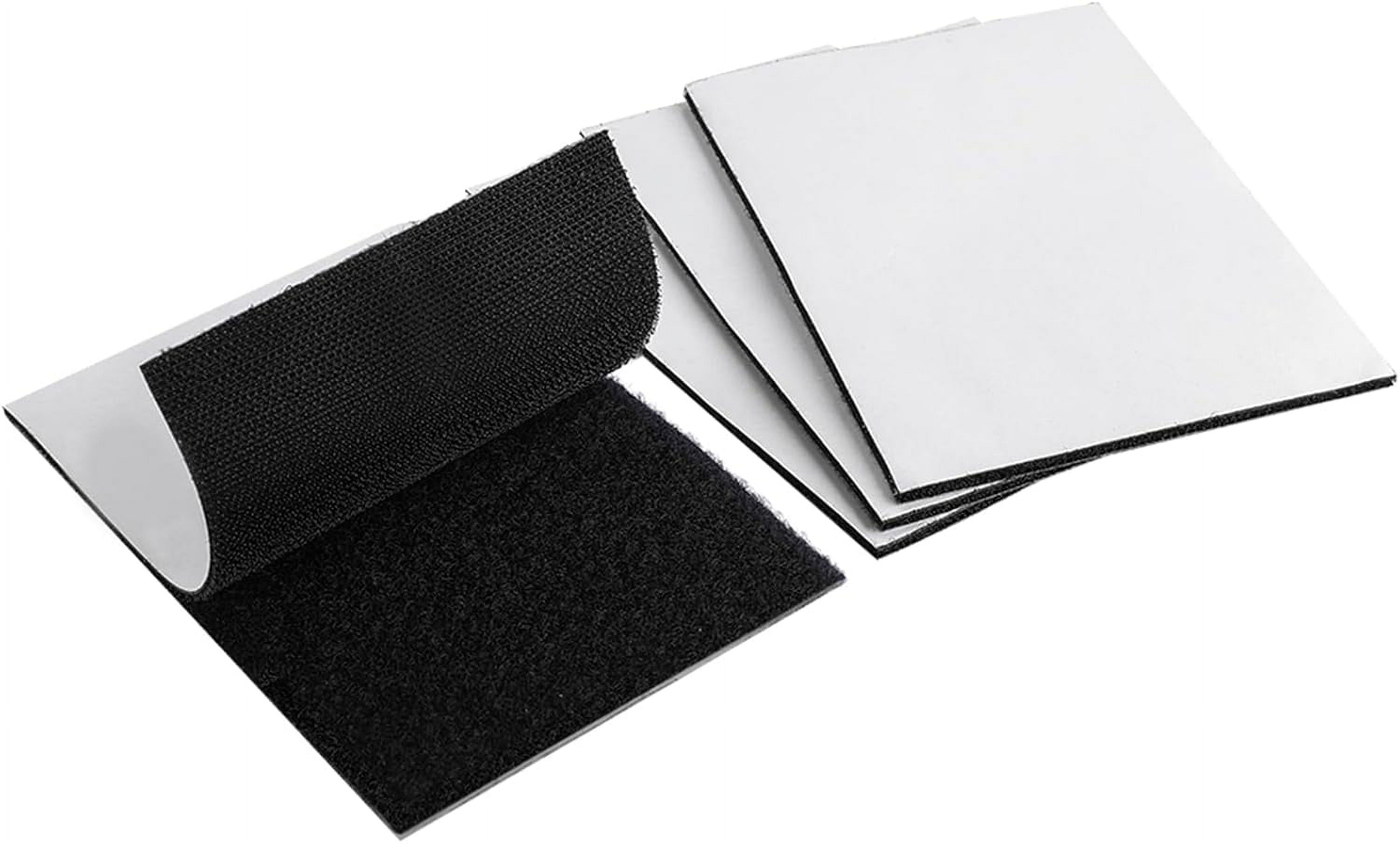4x6 Inch Hook and Loop Tape Heavy Duty - 4 Sets - Strong Back Adhesive ...