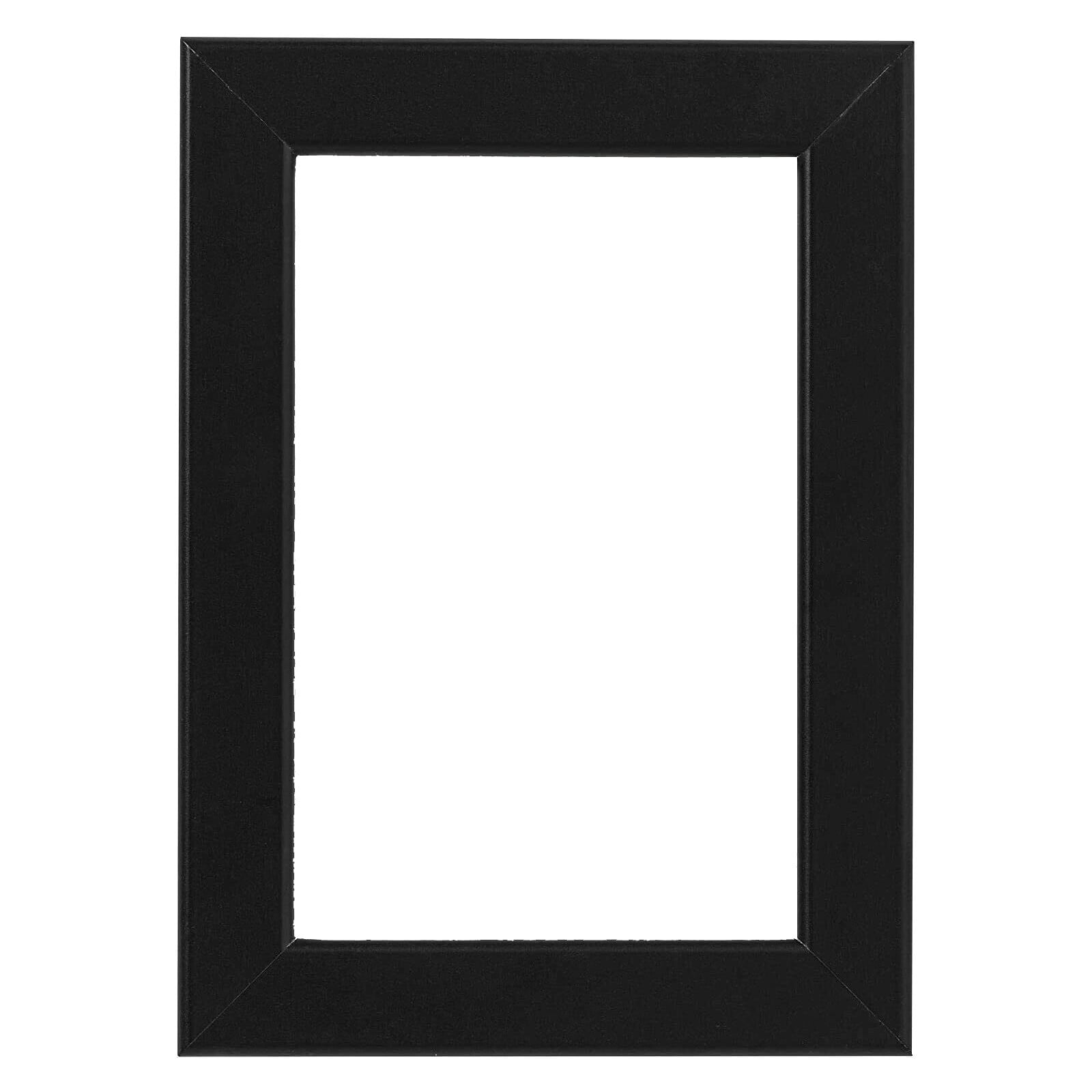 4x6 Inch Photo Frame - Classic Black Plastic Picture Frame for Desk or ...
