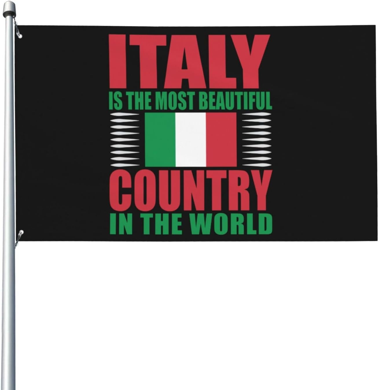 4x6 Italy Flag – I Love Italy Italian Banner for Parties, Festivals, or ...