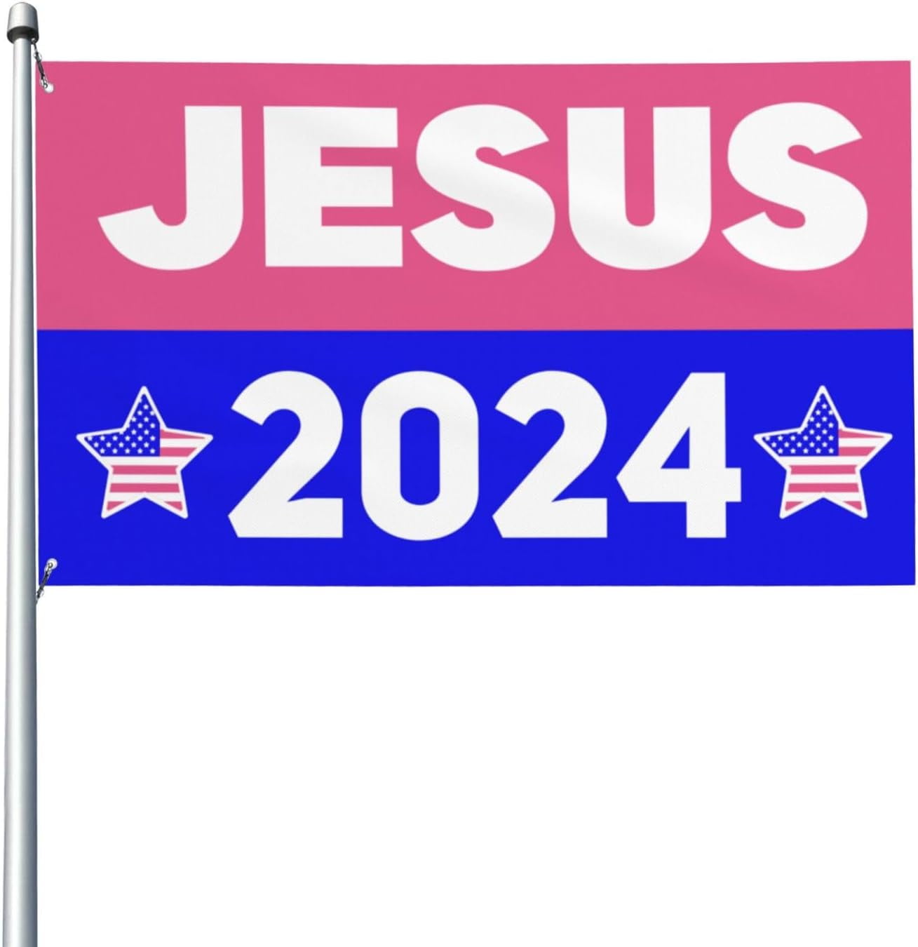 4x6 Jesus 2024 Our Only Hope Pink Flag Jesus 2024 Outdoor Flag God ...