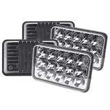 4x6" LED Headlights Fit For Freightliner FLD120 1988-2010 FLD112 ...