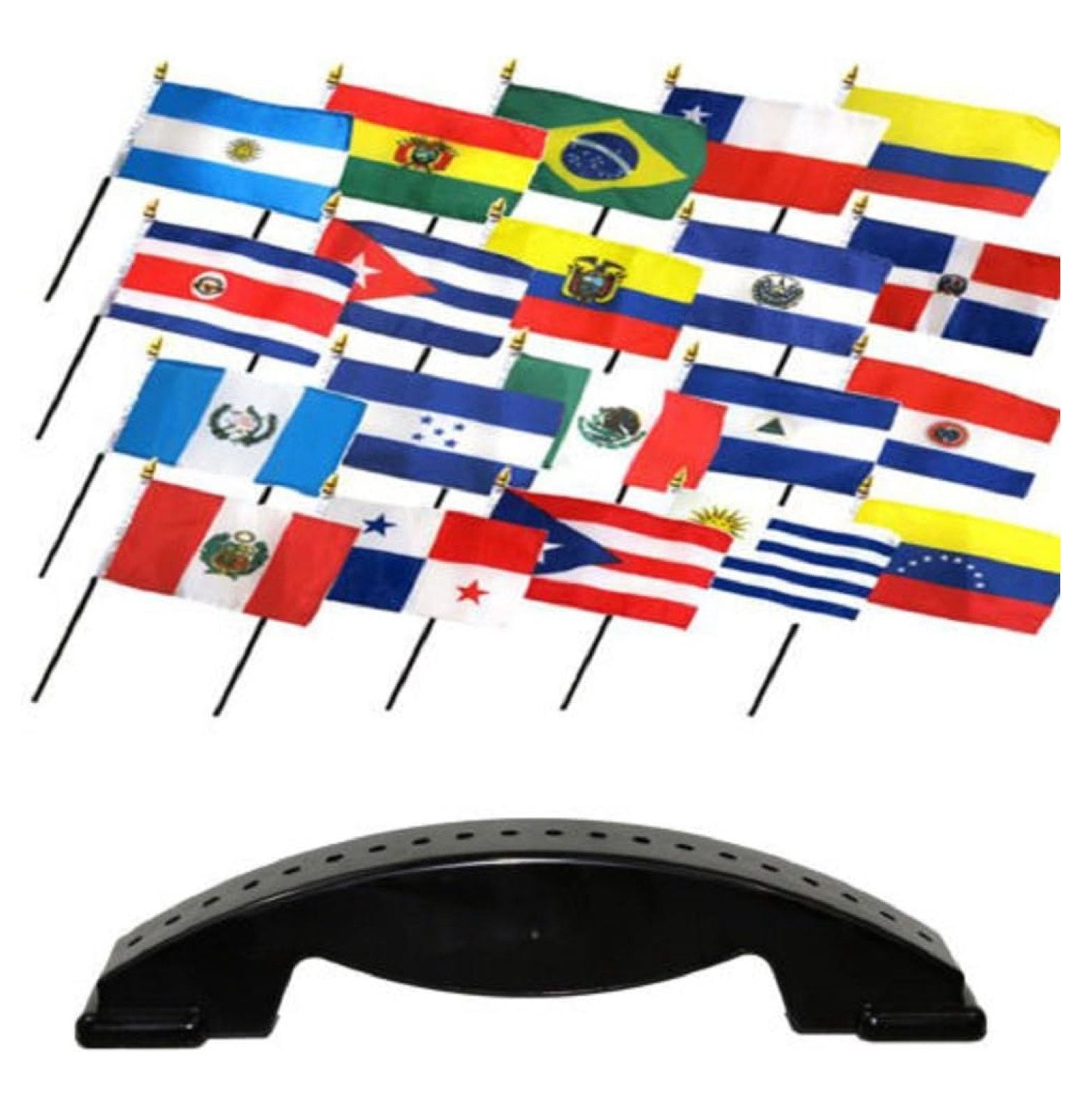 4x6 Latin American Spanish Speaking South/Central 20 Countries 4"x6 ...