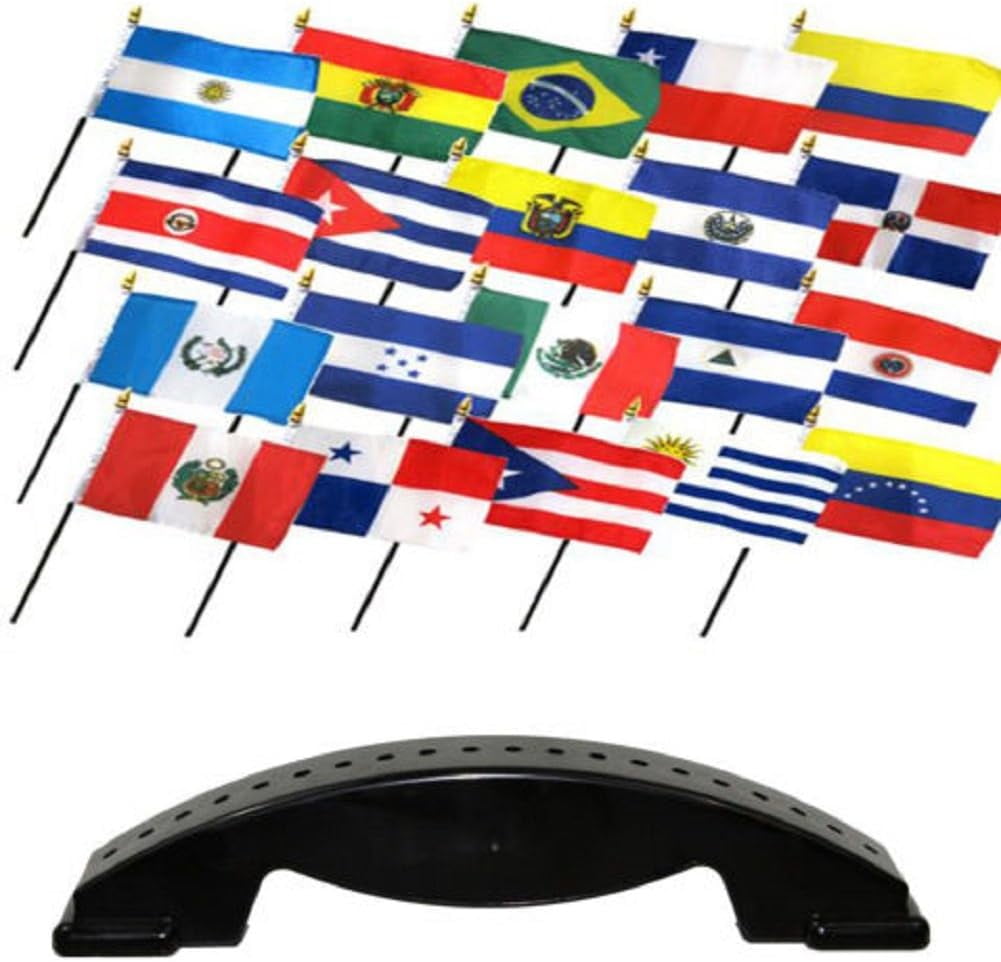 4x6 Latin American Spanish Speaking South/Central 20 Countries 4"x6 ...