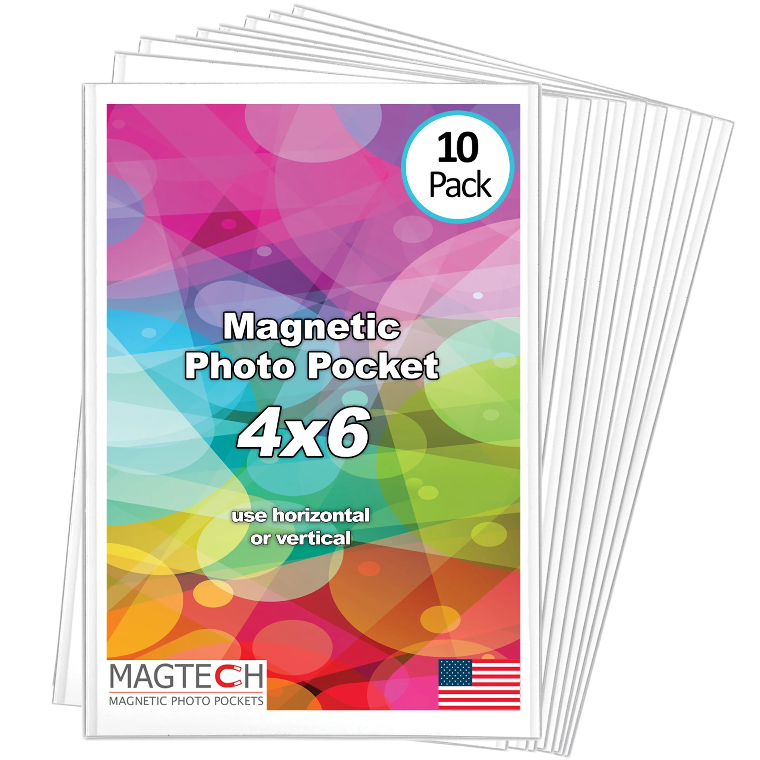 4x6 Magnetic Photo Pocket, 10 Pack - Walmart.com