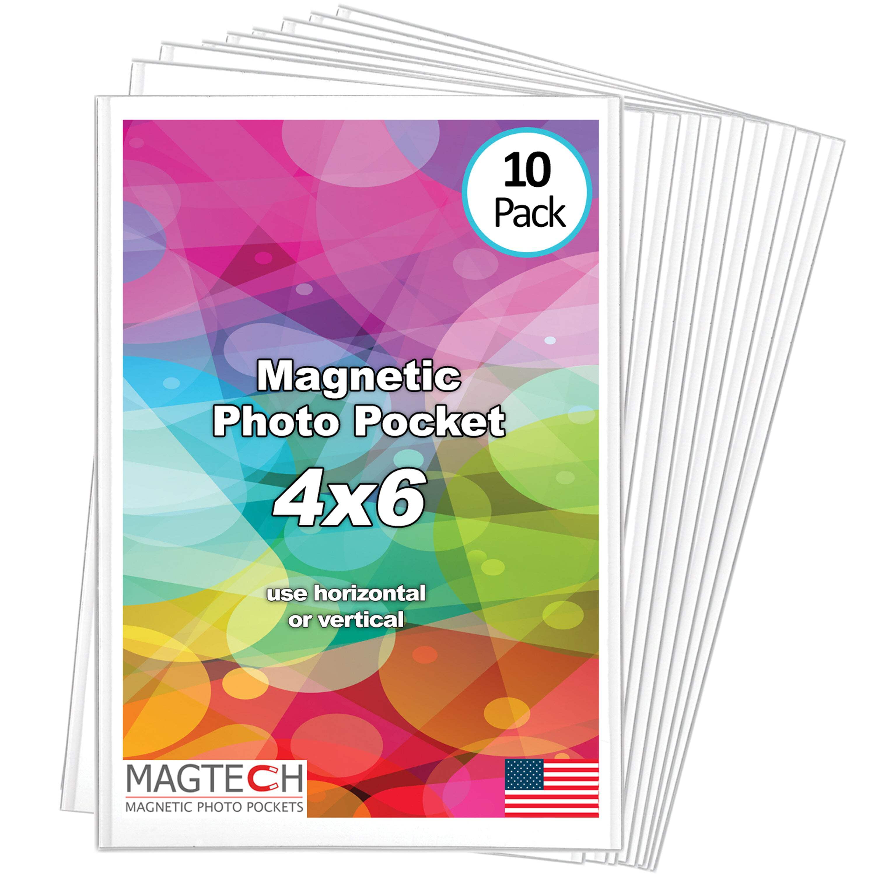 4x6 Magnetic Photo Pocket, 10 Pack - Walmart.com