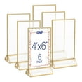 GNP 4x6 Picture Frame (6-Pack) – Floating Frame for Table Numbers ...