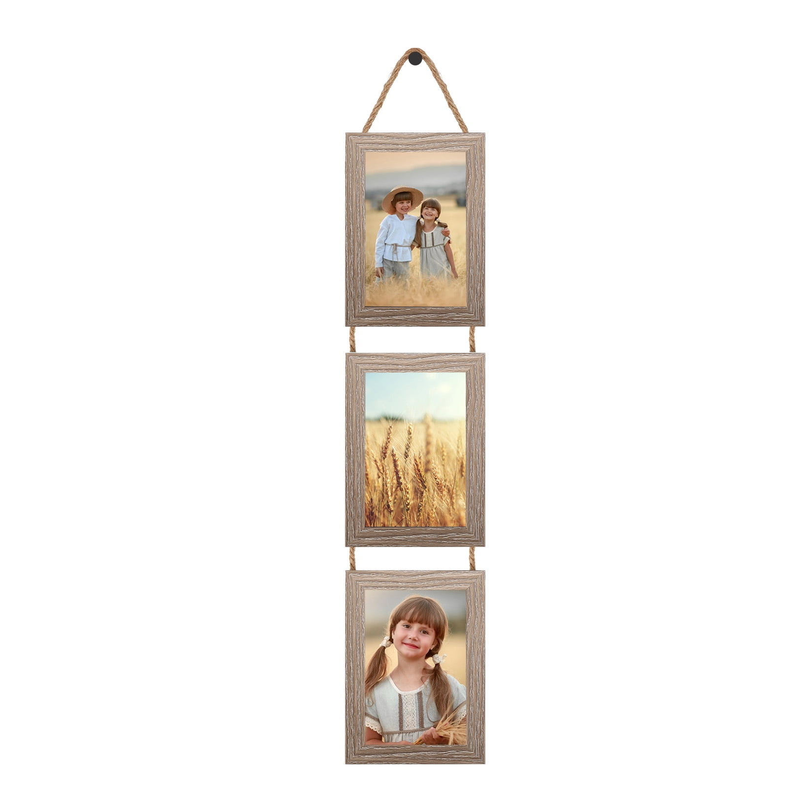 4x6 Picture Frame Collage Wall Hanging Photo Frames, Gray - Walmart.com