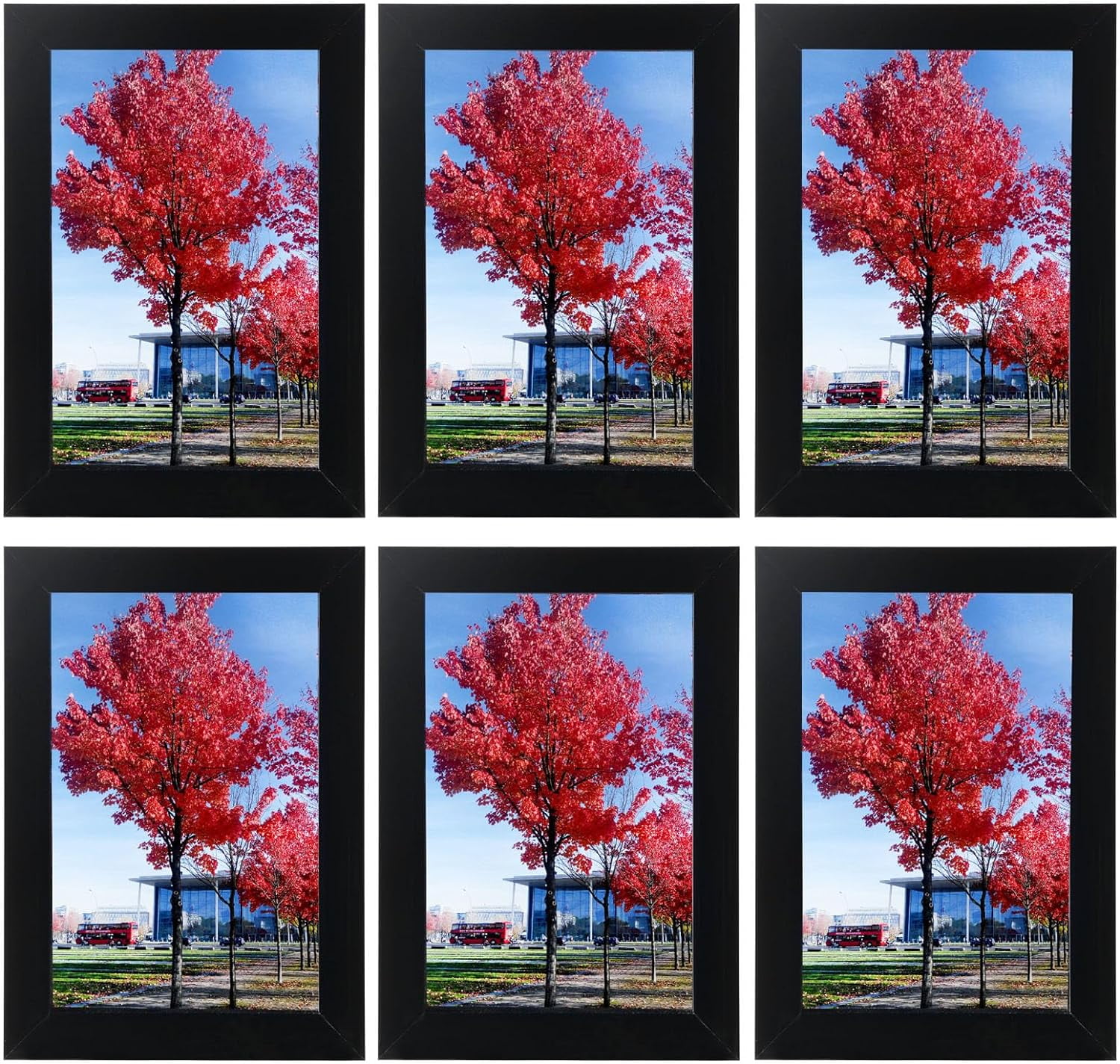 4x6 Picture Frame, Display Pictures 4x6 Inch Collage Frame, Wall and ...