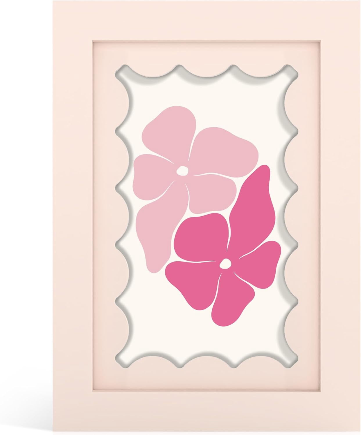 4x6 Picture Frame with Real Glass, Wooden cute 4 x 6 Photo Frame with ...