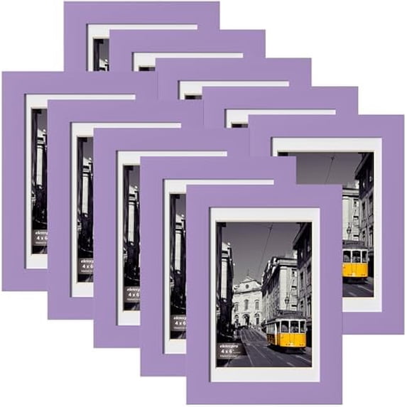 4x6 Picture Frames Set of 10, Picture Frame Collage Wall Decor Display ...