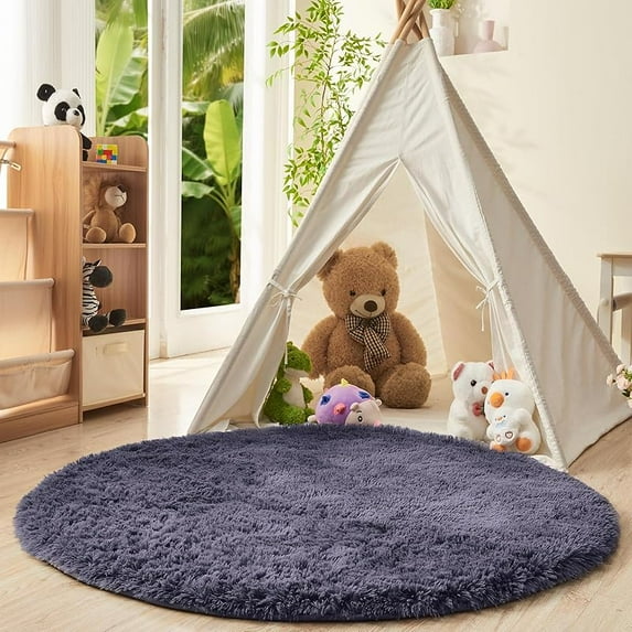 4x6 Pink Rugs for Bedroom, Ultra-Soft Fluffy Area Rugs for Living Room ...