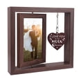 4x6 Rotating Picture Frame I Love You to The Moon and Back Romantic ...