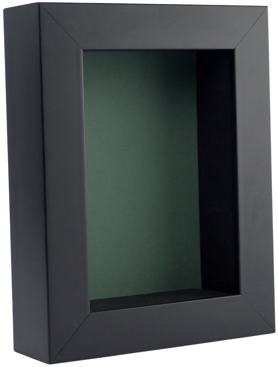 4x6 Shadow Box Frame In Black With A 1 3/4" Usable Depth Includes ...
