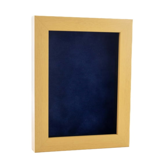 4x6 Shadow Box Frame Natural Wood | With a 3/4" Usable Display Depth ...