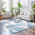 4x6 Summer Ocean Sea Coral Area Rug for Living Room, Washable Non Slip ...