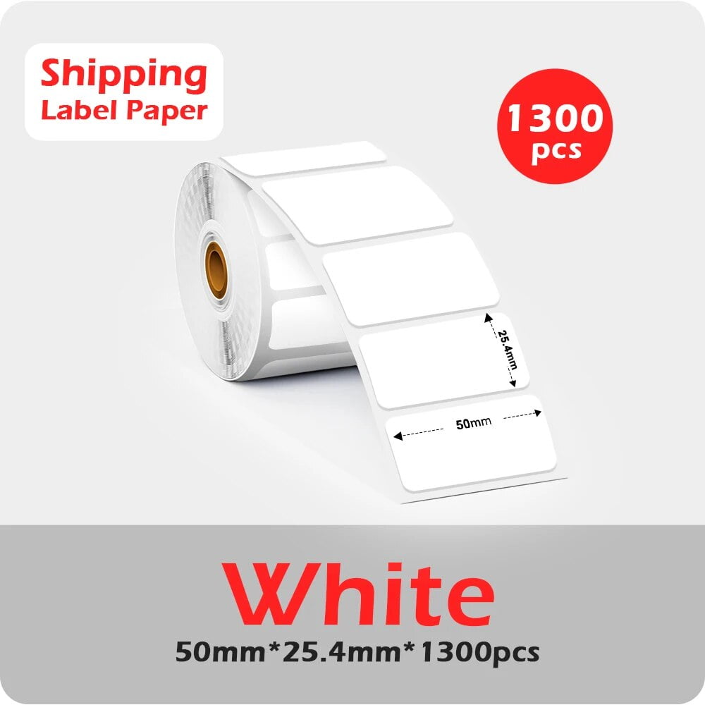 4x6 Thermal Label Printer Paper 100x150mm Fan-Fold Labels Shipping ...