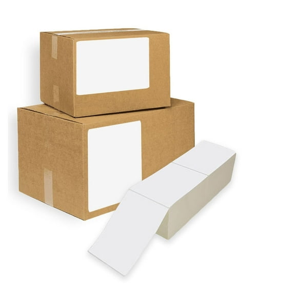 4x6 Thermal Labels - 4000 Pack - Direct Thermal Shipping Labels - Self ...