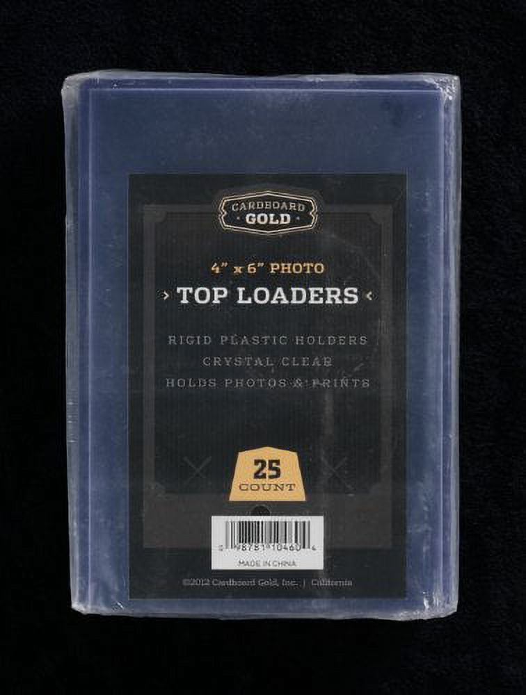 4x6 Trading Card Top Loaders Photo Protector Holders - 50ct - Walmart.com