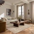 4x6 Washable Area Rugs For Bedroom: Small Living Room Rug Non Slip Low ...