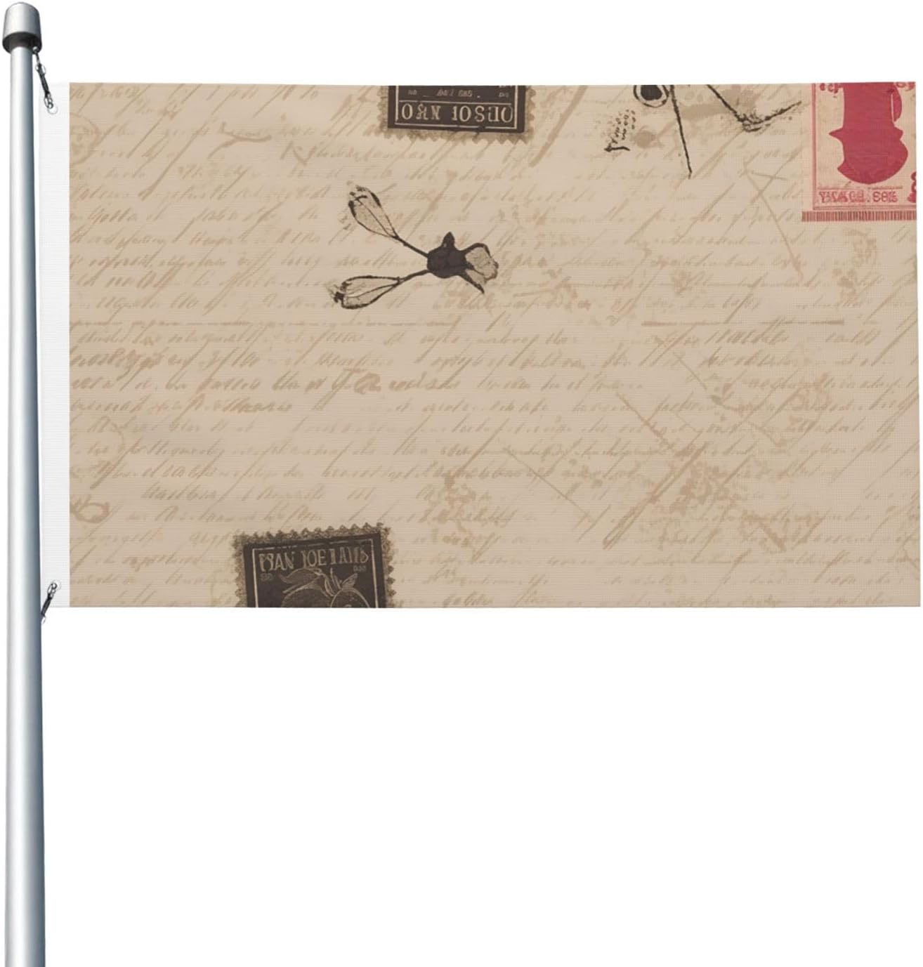 4x6 ft Flags Flag Outside Yard Flag Old fashioned mail Funny Garden ...