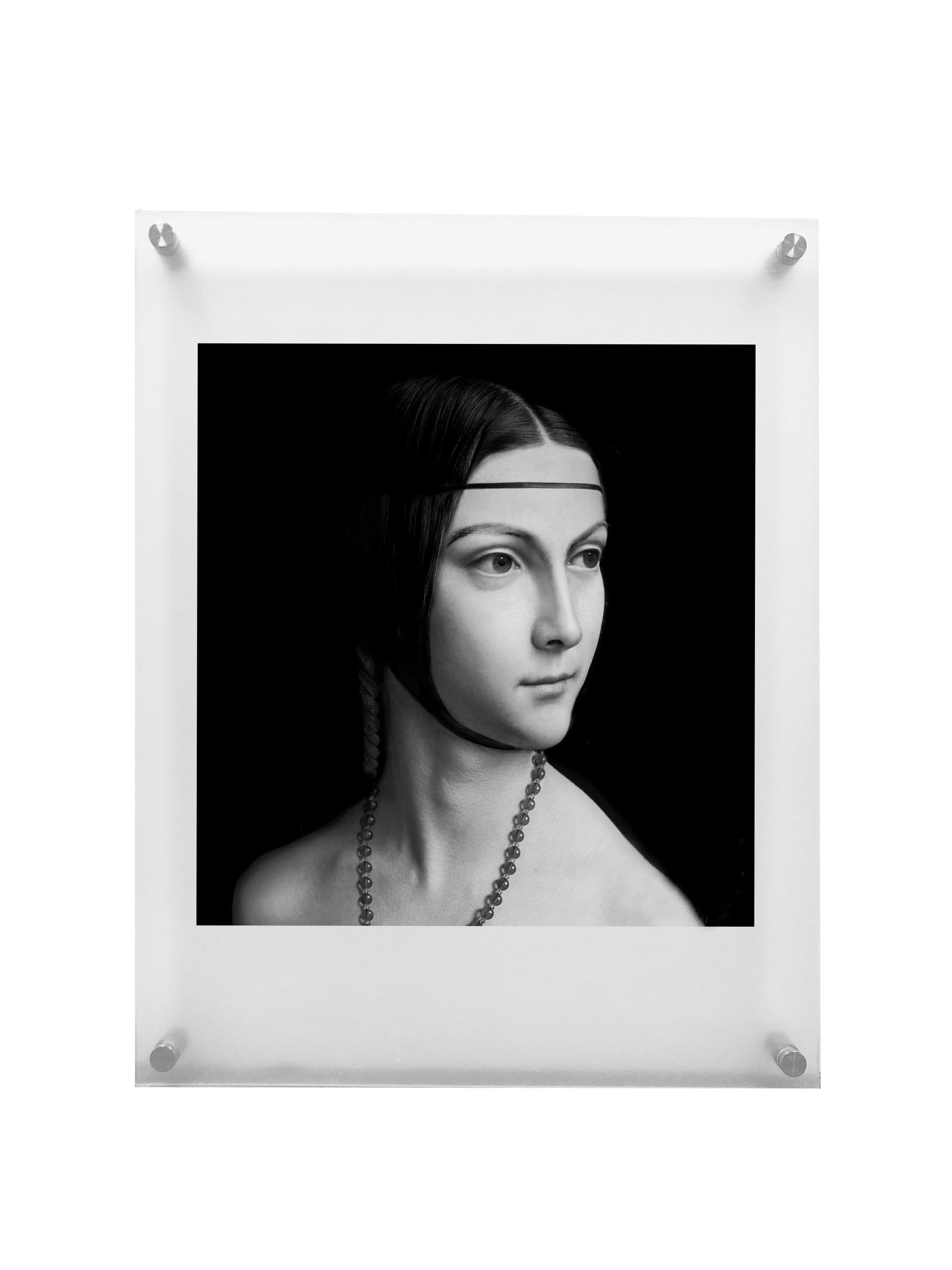 4x6(inch) Clear Acrylic Wall Mount Floating Frameless Picture Frame for ...